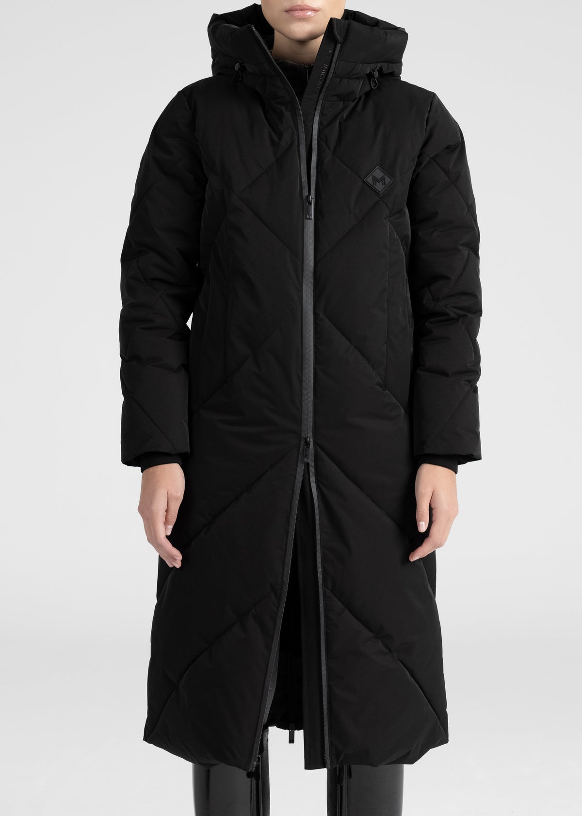 Global Puffer Jacket (Black) – Maximilian Equestrian