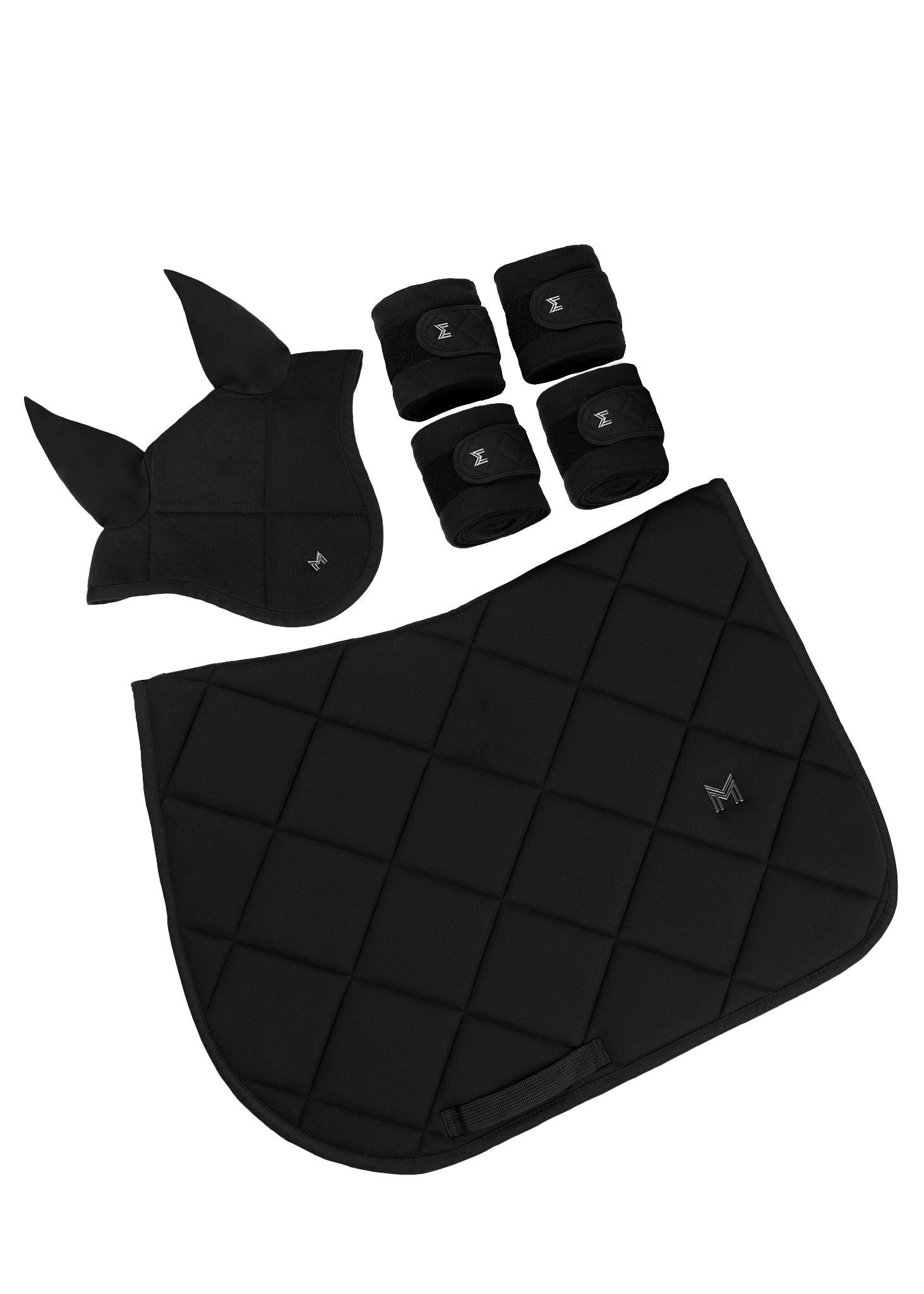 Crew Ear Bonnet (Black) – Maximilian Equestrian